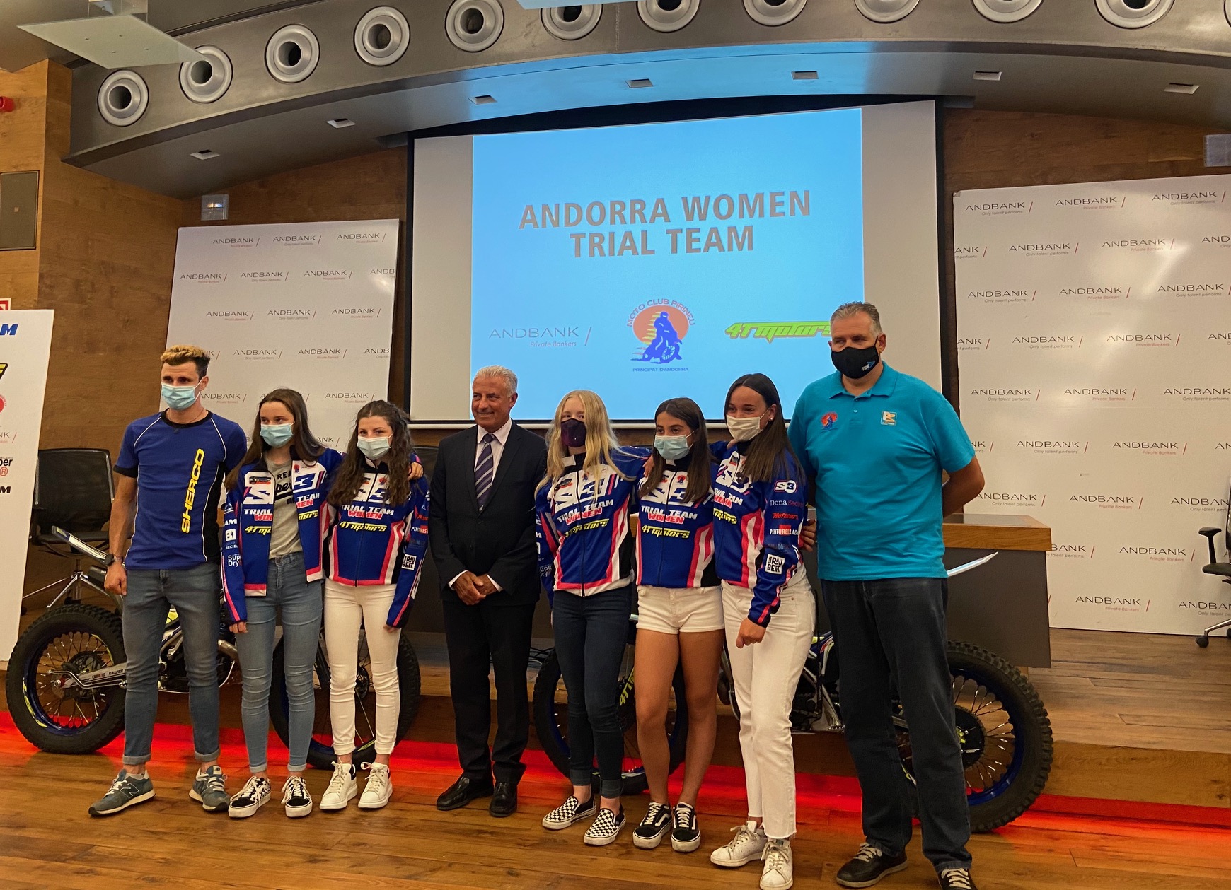 Andbank reaffirms its partnership with the Andorra Women Trial Team ...